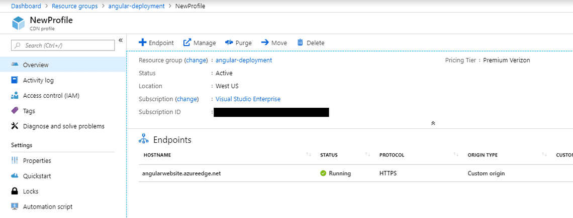 Angular 7 with Azure CDN | Oliver Coding