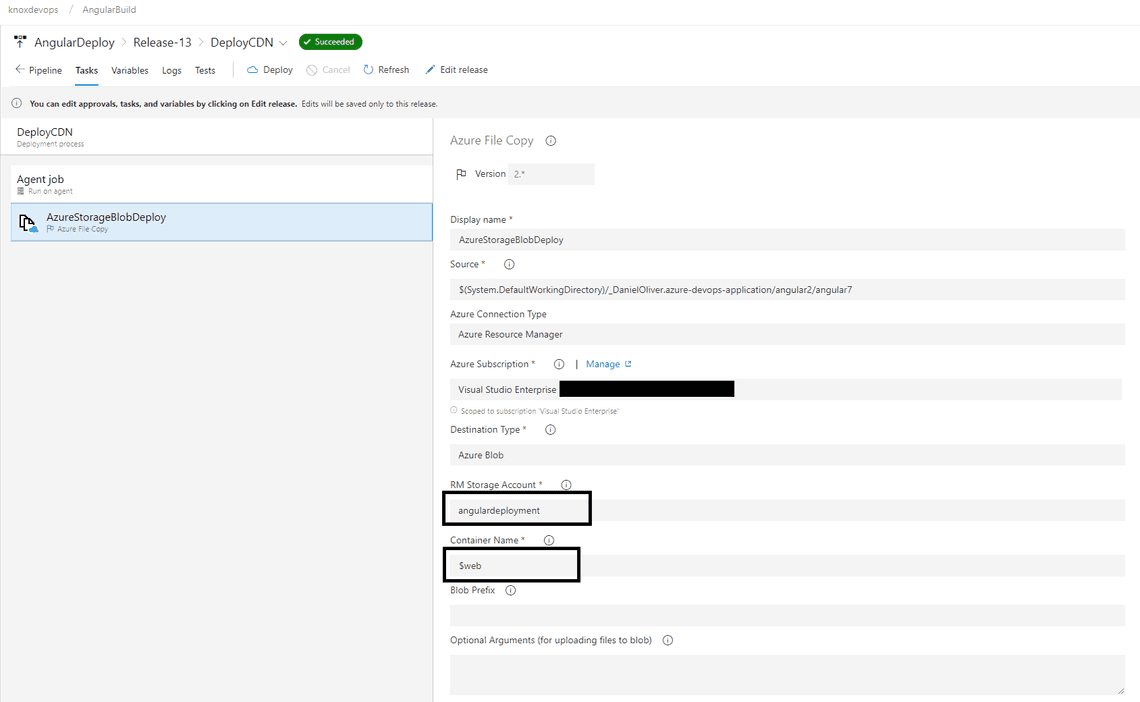 Angular 7 with Azure CDN | Oliver Coding